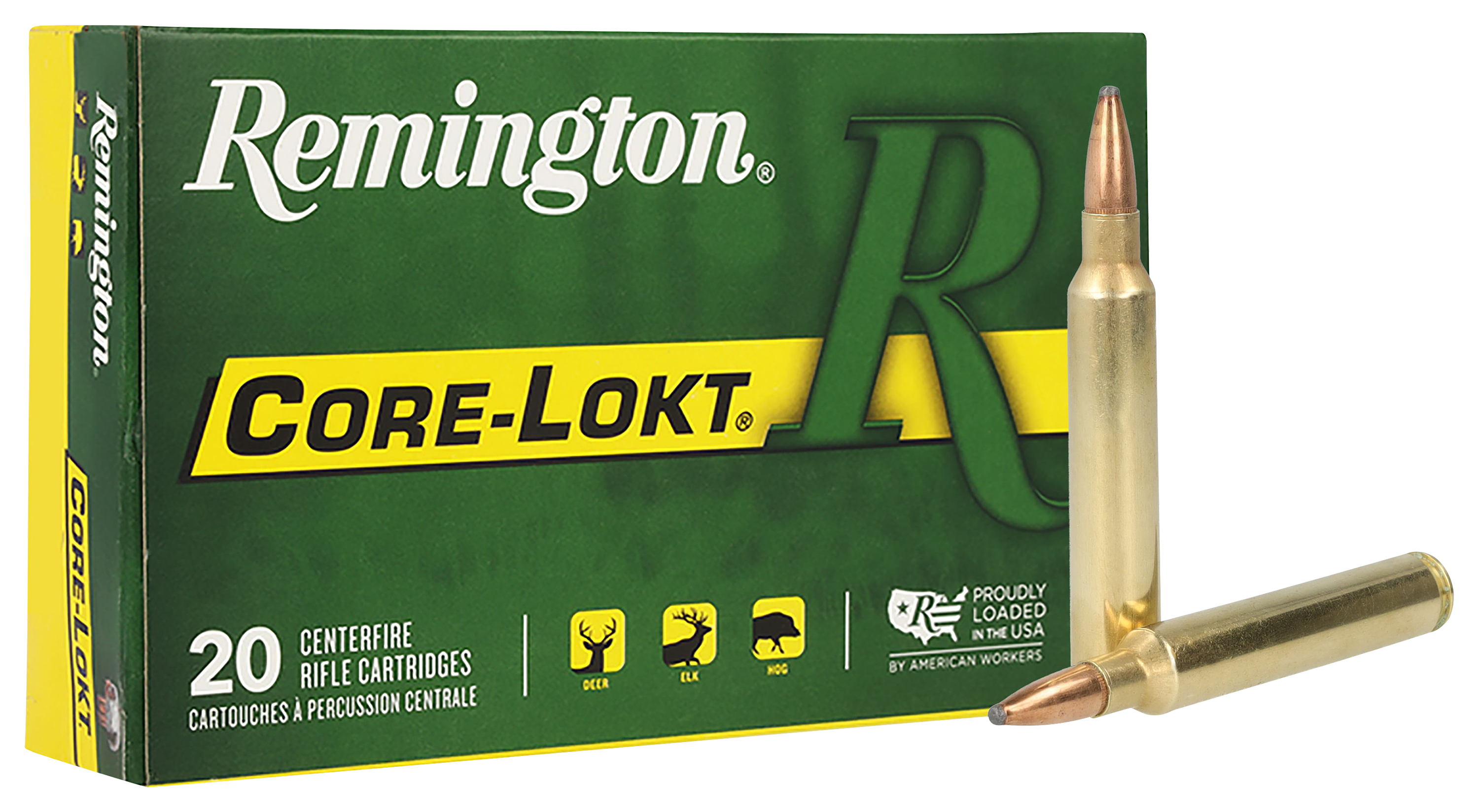 Remington Core-Lokt .300 Rem Ultra Mag 180 Grain Centerfire Rifle Ammo ...